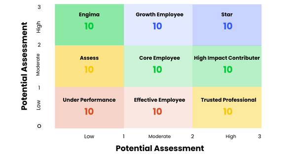 9 Box Grid | Meaning and Definition | Zimyo HRMS