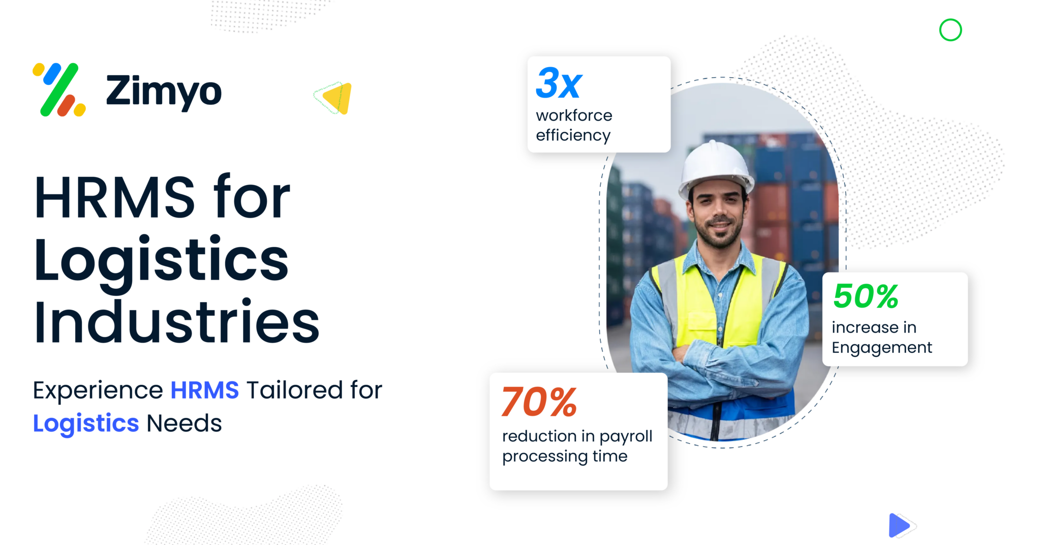 HRMS & Payroll Software for Logistics & Supply Chain | Zimyo