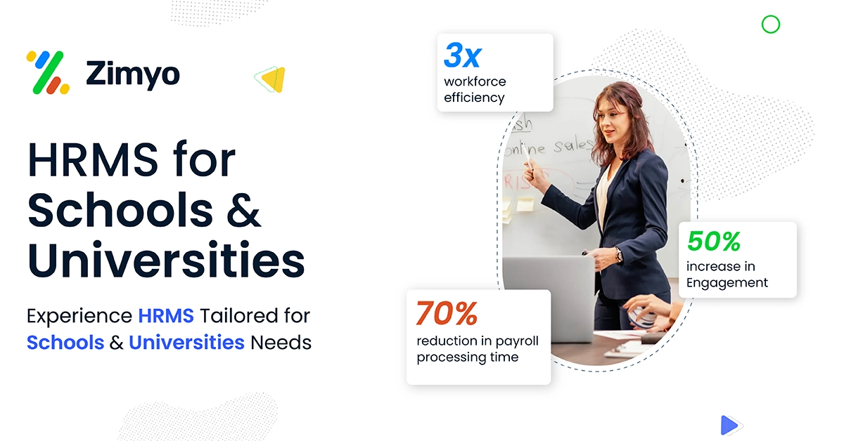 HRMS & Payroll Software for Education Industry | Zimyo